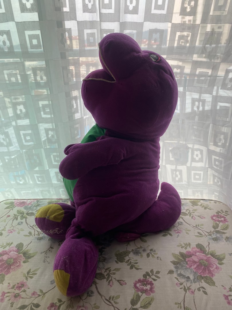 Large authentic Barney + Free Barney sleepers , Hobbies & Toys, Toys ...