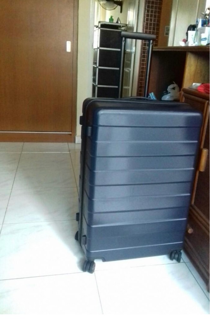 Large Blue Luggage, Hobbies & Toys, Travel, Luggage on Carousell
