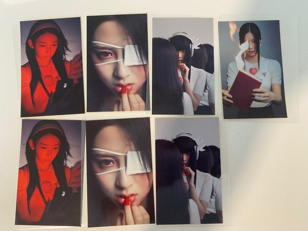 Le sserafim hmv pob sticker Unforgiven era Sakura Yunjin Eunchae Sakura ...