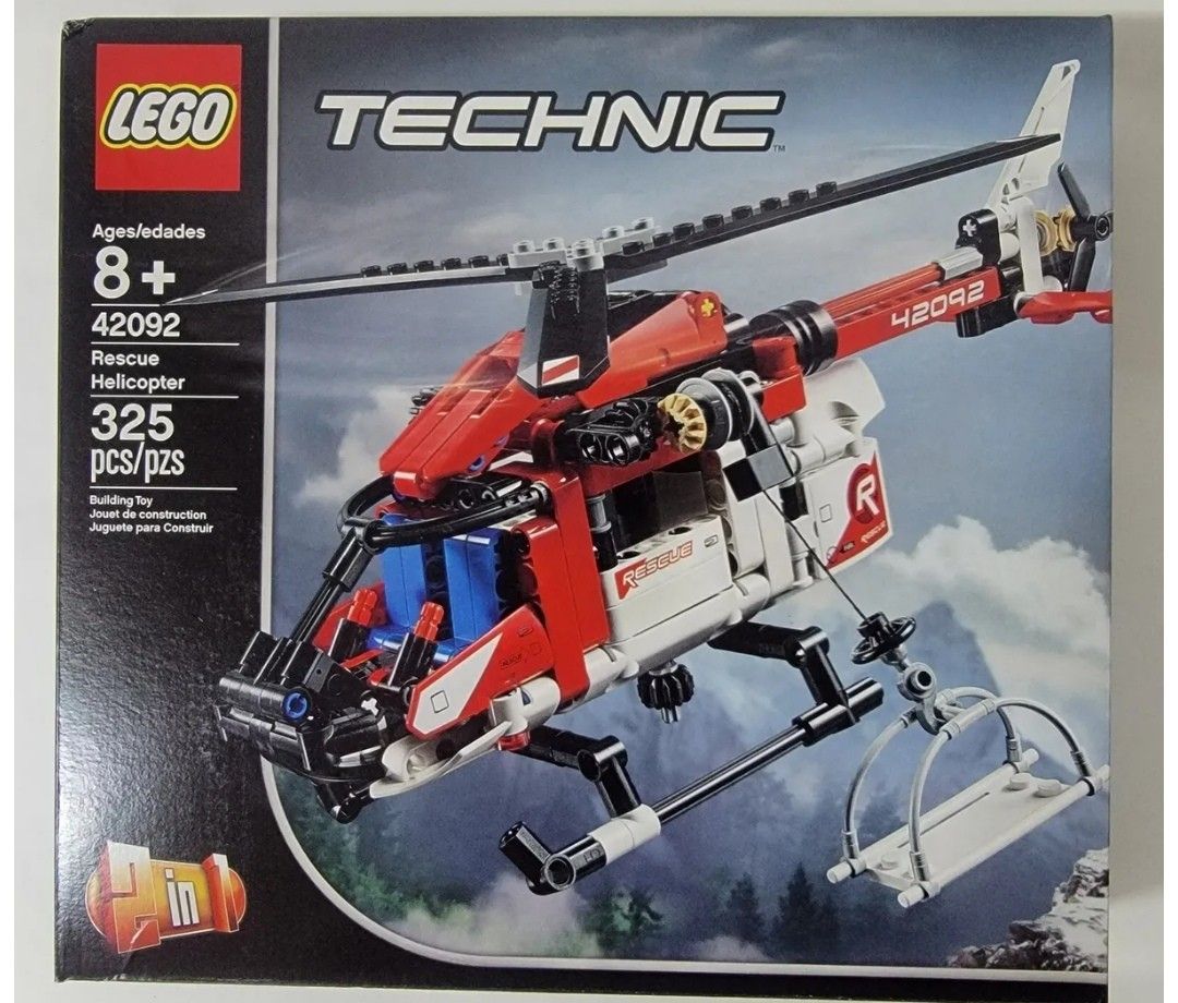 Lego Technic 42092 Rescue Helicopter, Hobbies & Toys, Toys & Games on ...