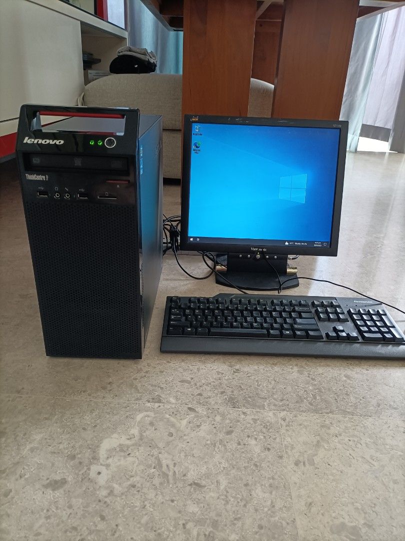 Lenovo Thinkcentre Edge 92 Intel Core i5 4GB RAM, 1TB HDD Workstation ...
