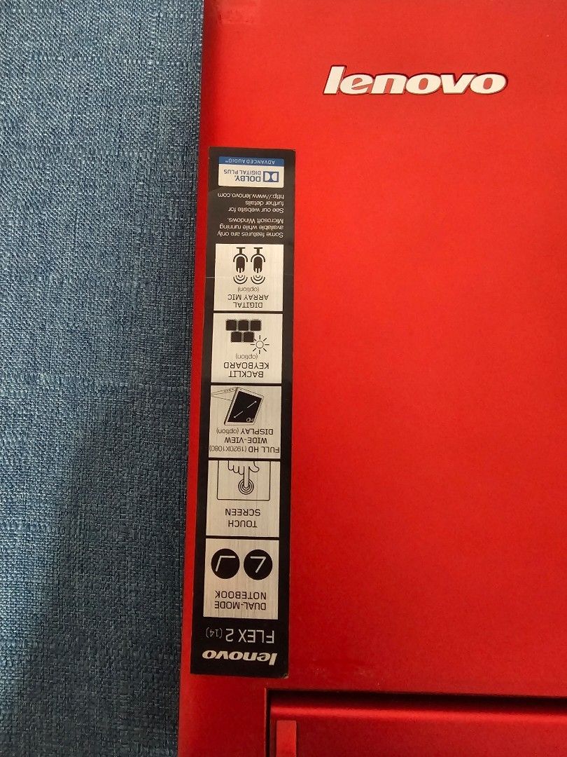 LENOVO TOUCHSCREEN LAPTOP, FLEX2-14, Computers & Tech, Laptops & Notebooks on Carousell