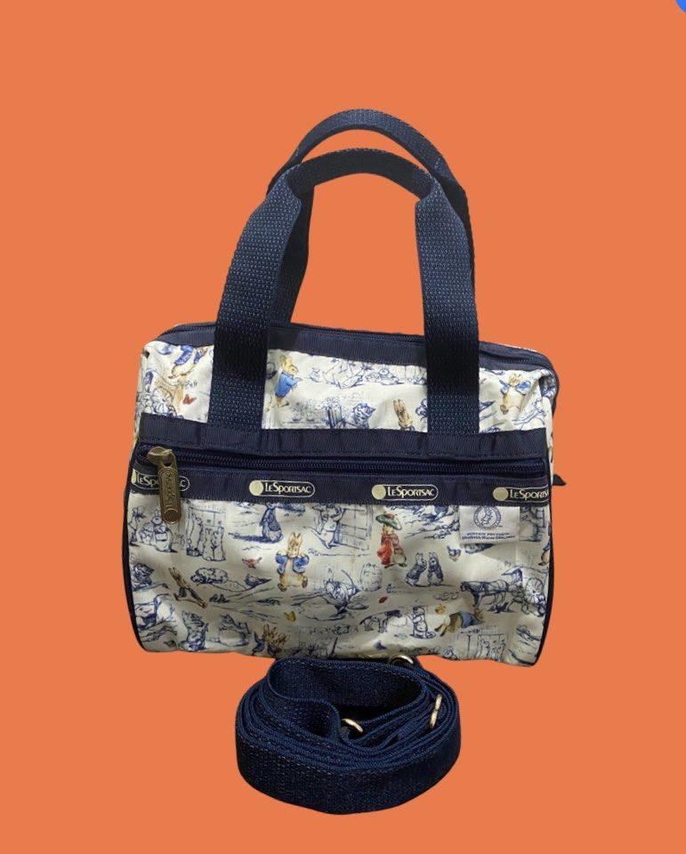 Lesportsac x peter rabbit speedy sling, Barang Mewah, Tas & Dompet di ...