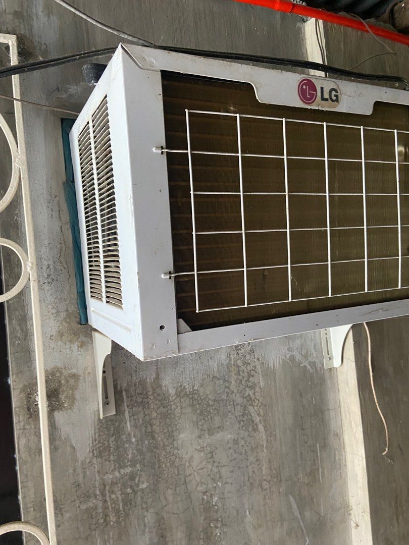 LG 1.5 HP Window Type Non-Inverter Aircon with Remote Control, TV ...