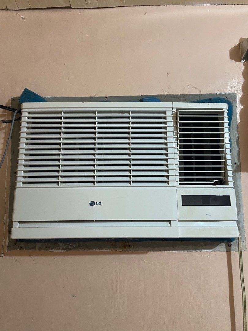 LG 1.5 HP Window Type Non-Inverter Aircon with Remote Control, TV ...