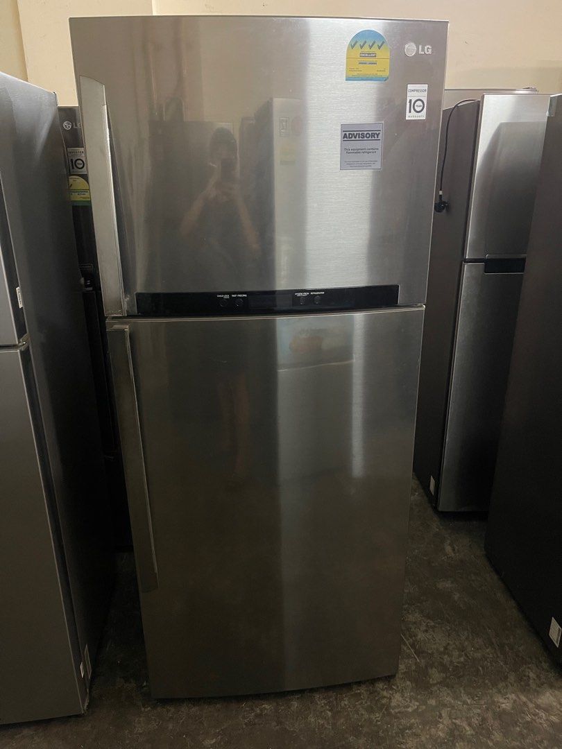 LG 416l 4 ticks big 2 door fridge / refrigerator, TV & Home Appliances ...