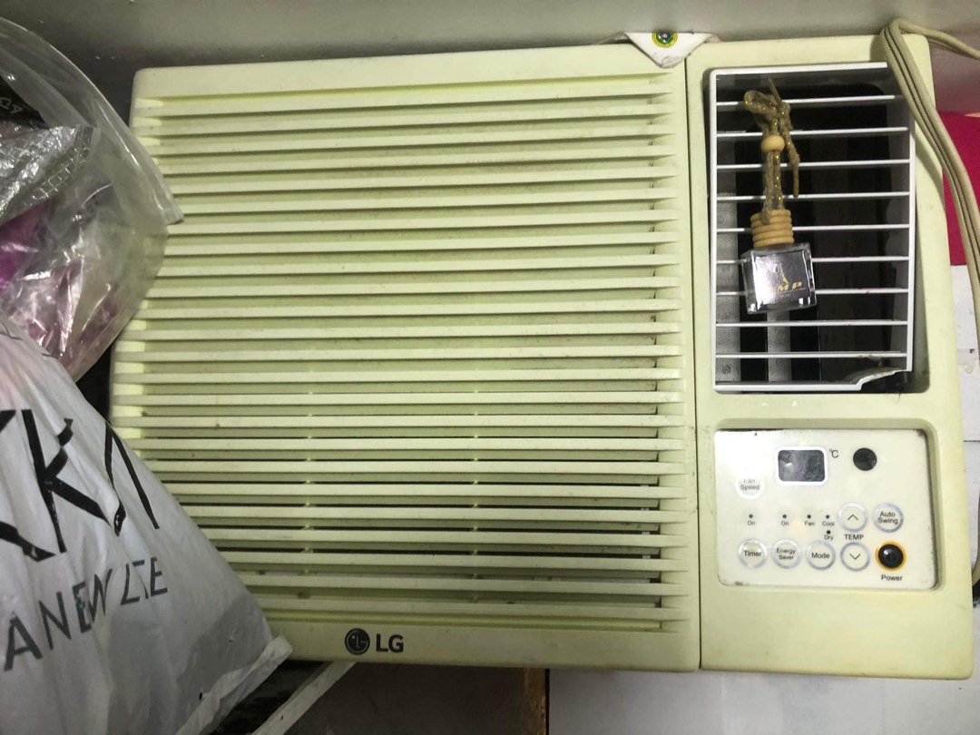 LG Aircon 1.5hp non inverter, TV & Home Appliances, Air Conditioning ...