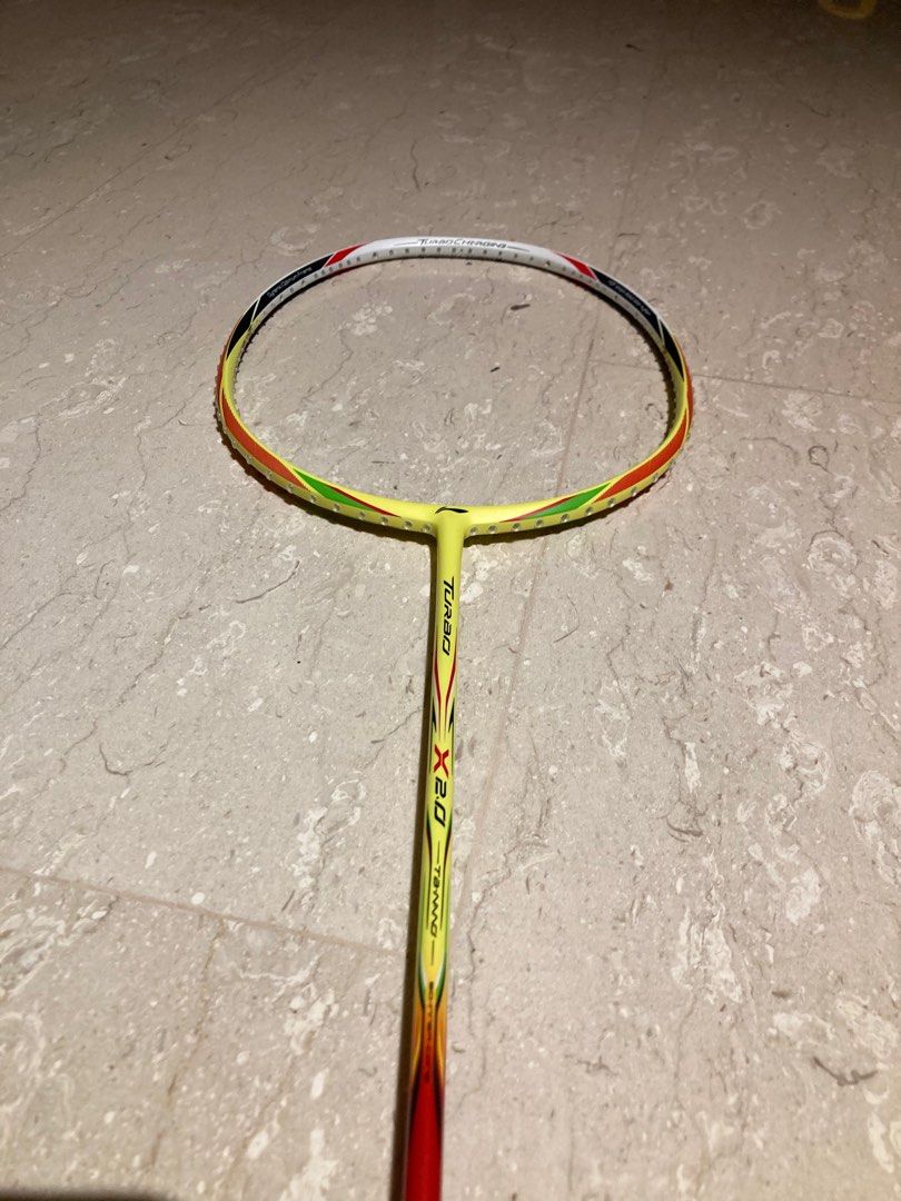 Li Ning Turbo X 2.0 Badminton Racket, Sports Equipment, Sports & Games ...