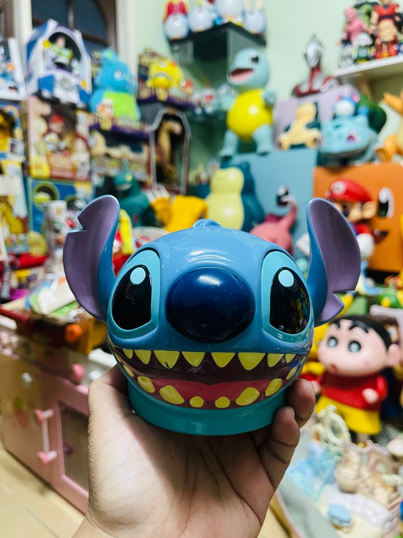 Lilo stitch container, Hobbies & Toys, Collectibles & Memorabilia, Fan ...