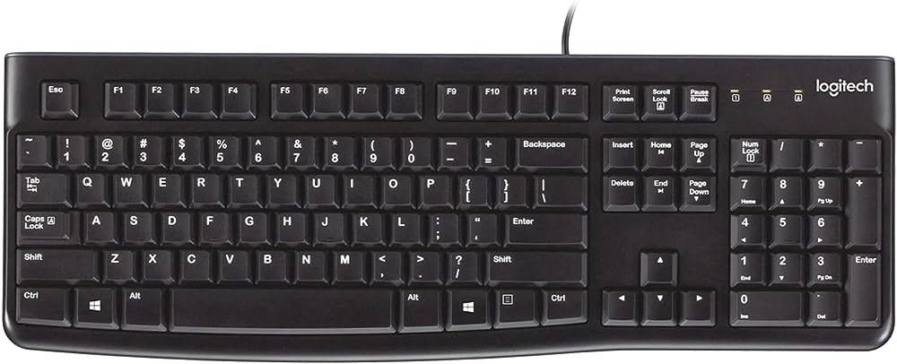 Logitech 920-002478 K120 Wired Keyboard, Black, Computers & Tech, Parts ...