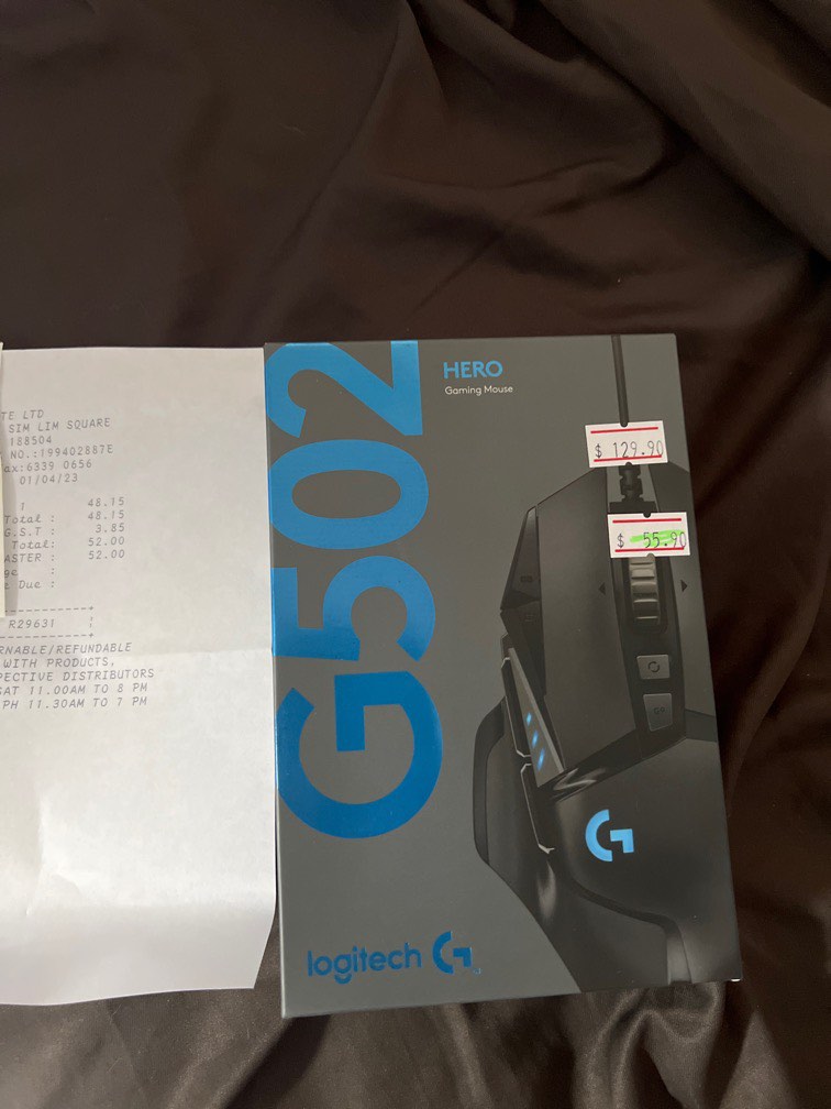 Logitech G502 Hero Mouse Wired Computers And Tech Parts And Accessories