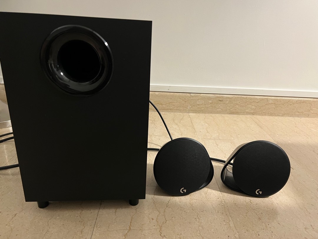 Logitech G560 LIGHTSYNC gaming speakers, Audio, Soundbars, Speakers ...