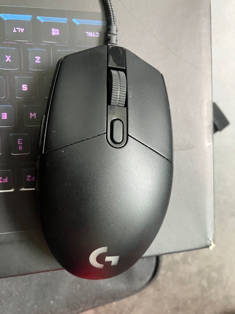 Logitech G Pro Keyboard & Mouse including cables and carrying case ...