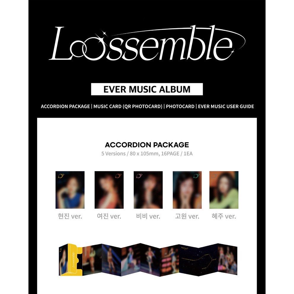 LOOSSEMBLE - LOOSSEMBLE (EVER MUSIC ALBUM VER), Hobbies & Toys ...