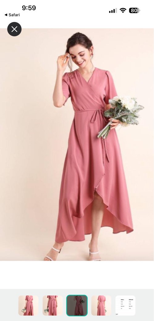 Madebynm Aubrianne wrap dress neonmello, Women's Fashion, Dresses ...
