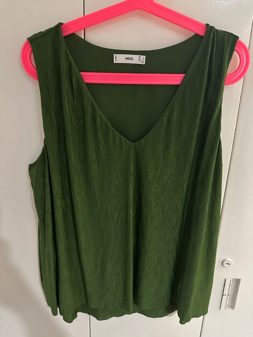Mango Textured Top on Carousell