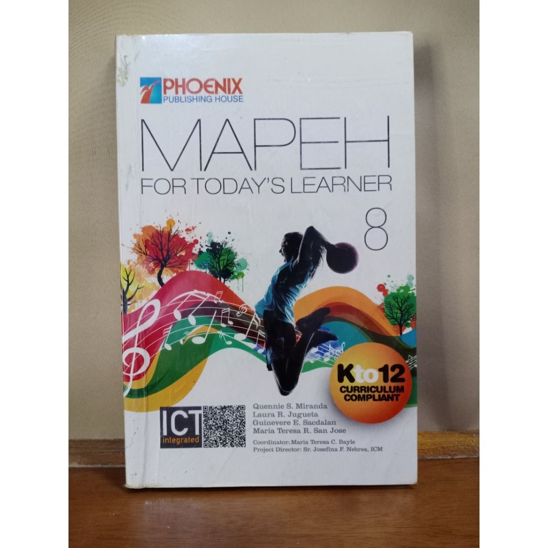 MAPEH For Today's Learner 8 | Grade 8, Hobbies & Toys, Books ...