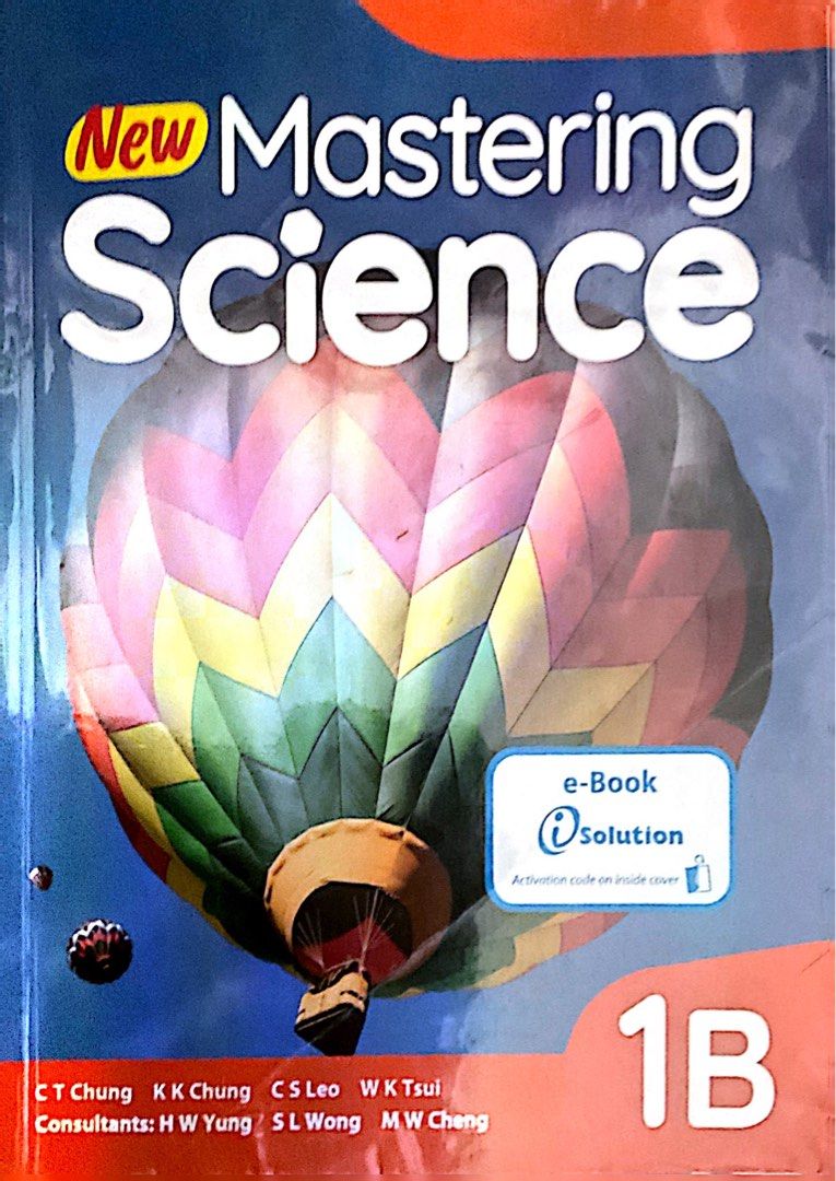 Mastering Science Textbook 1A/1B (2018), 興趣及遊戲, 書本 & 文具, 教科書 - Carousell