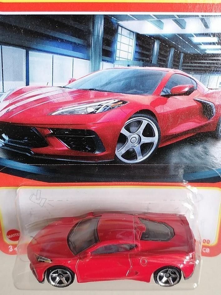 Matchbox 2021 MBX Showroom 2020 Chevy Corvette C8 - Red, Hobbies & Toys ...