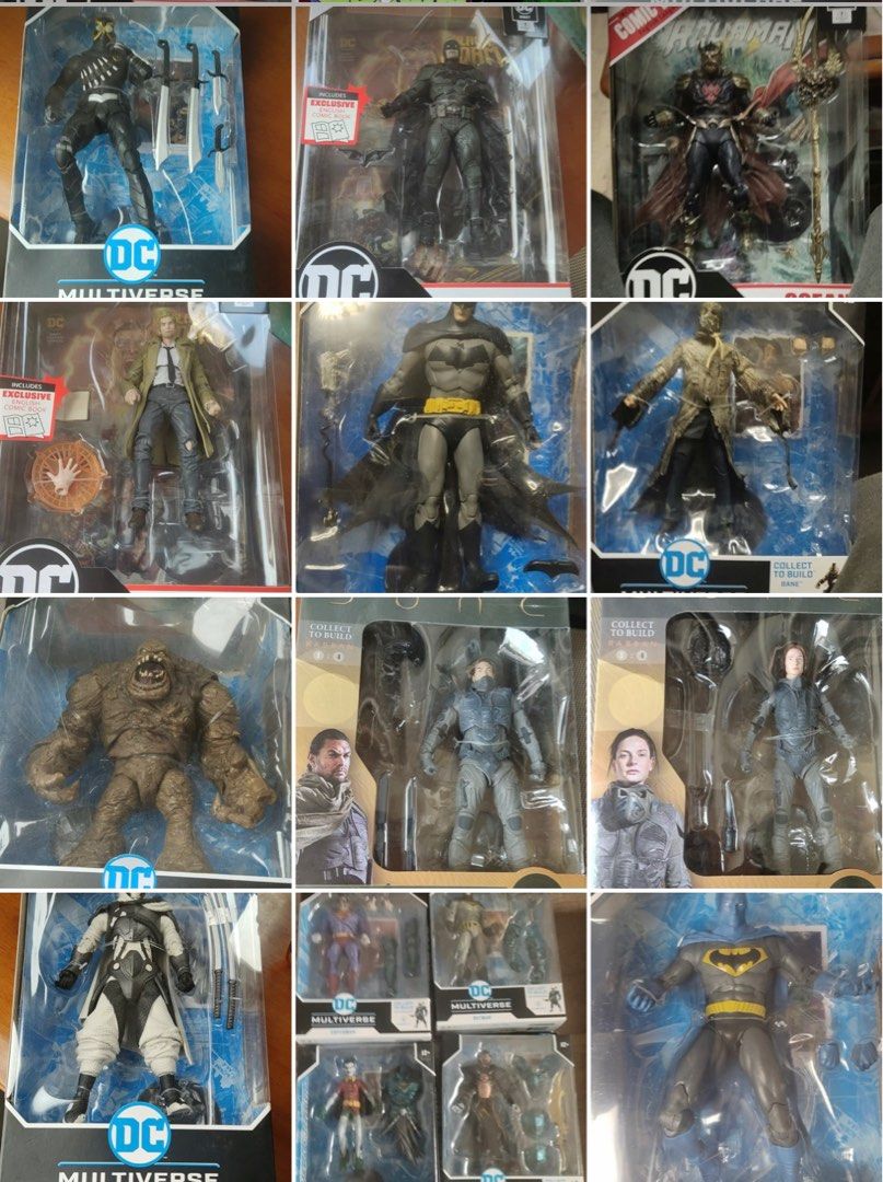 MCFARLANE DC MULTIVERSE/ DIRECT BATMAN AQUAMAN SUPERMAN JOKER JOHN ...