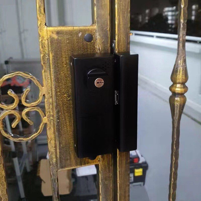 Metal gate Digital Lock door smart lock fingerprint app card key ...