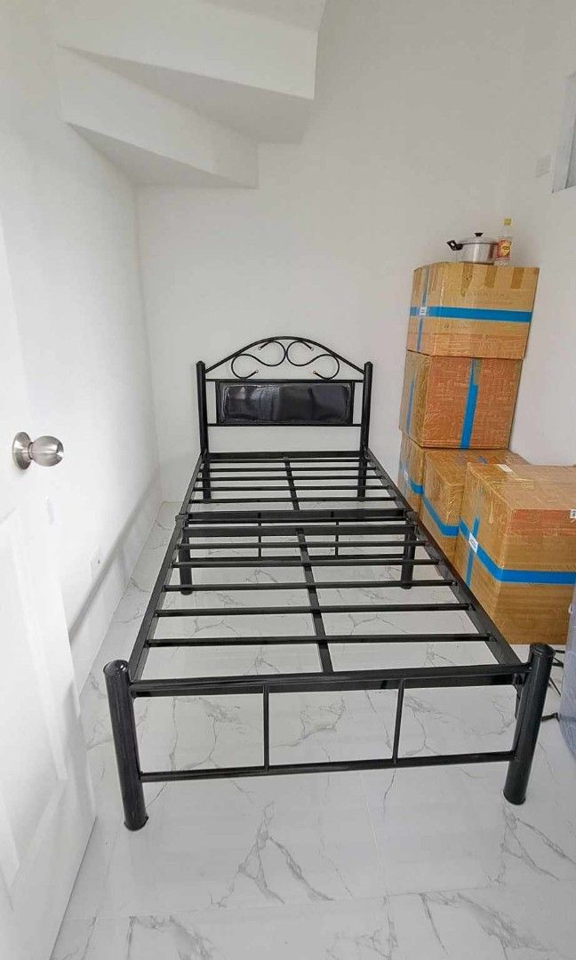 metal post bed frame, Furniture & Home Living, Furniture, Bed Frames ...