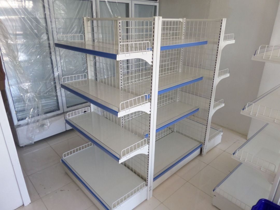 metal shelves standee racks gondola, Furniture & Home Living, Furniture ...