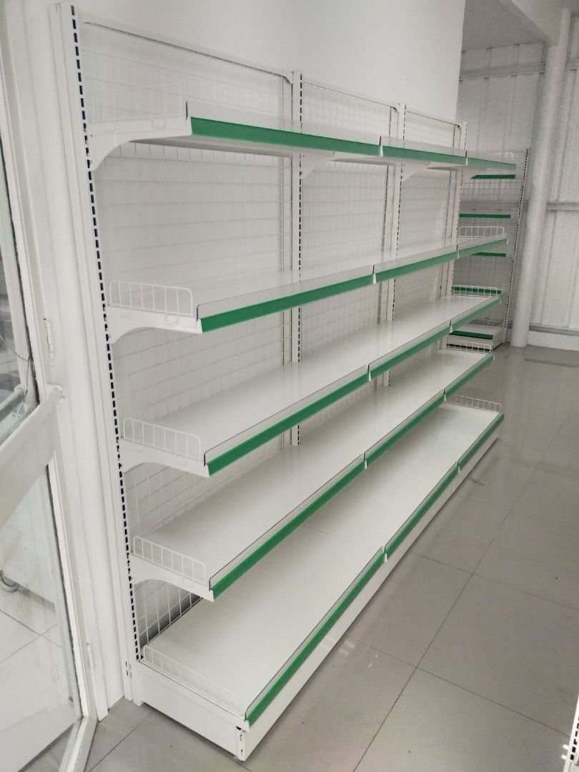 metal shelves standee racks gondola, Furniture & Home Living, Furniture ...