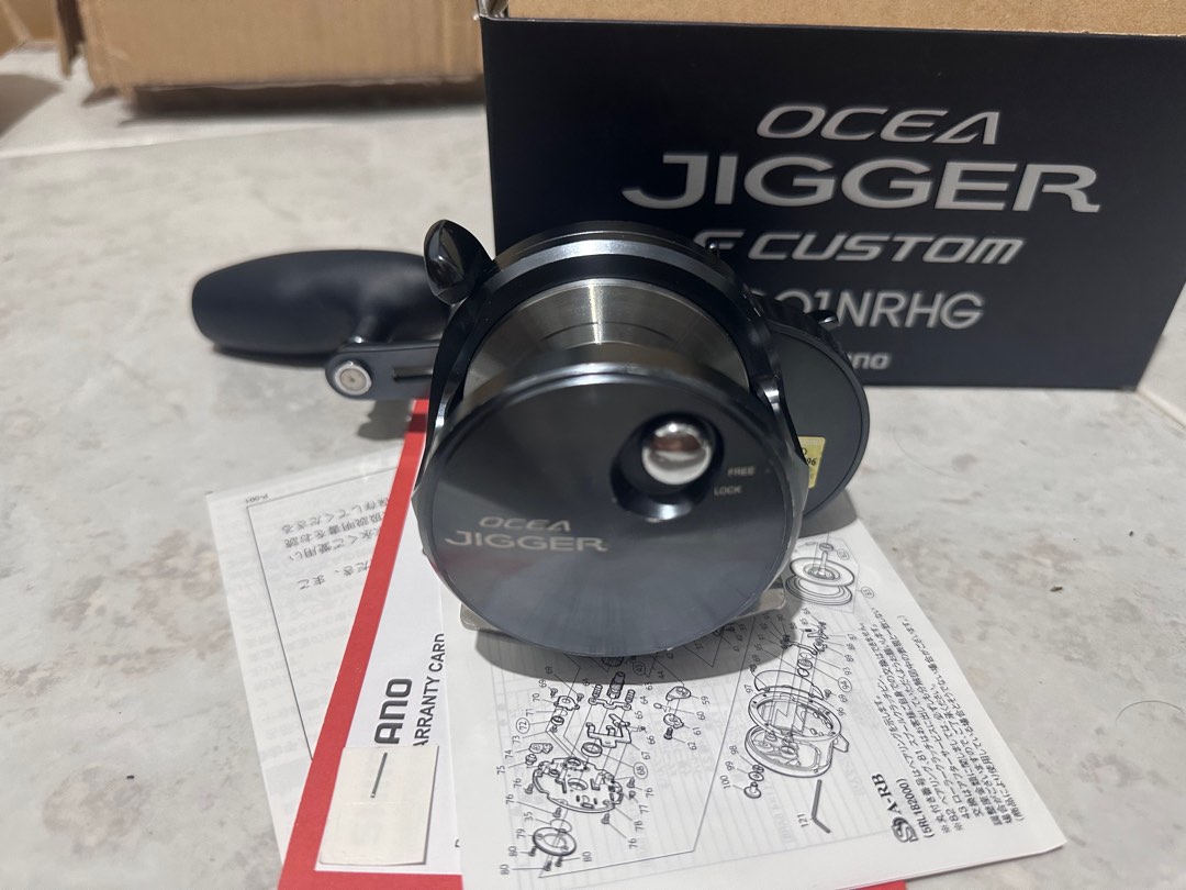 Modified PG Gear Ocea Jigger F Custom 2001, Sports Equipment, Fishing ...
