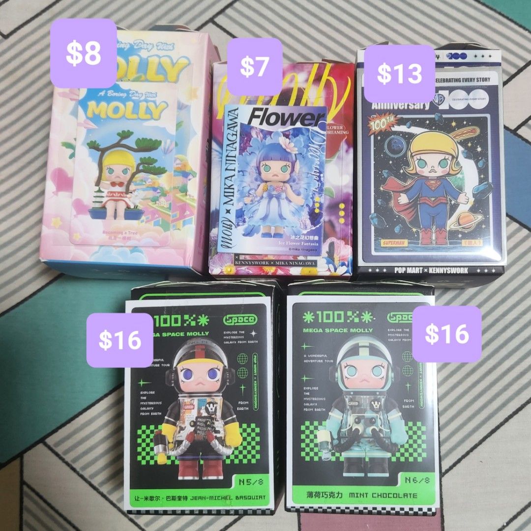 Molly Mega Space 100% 2B Series Ninagawa Mika Boring Day Warner ...