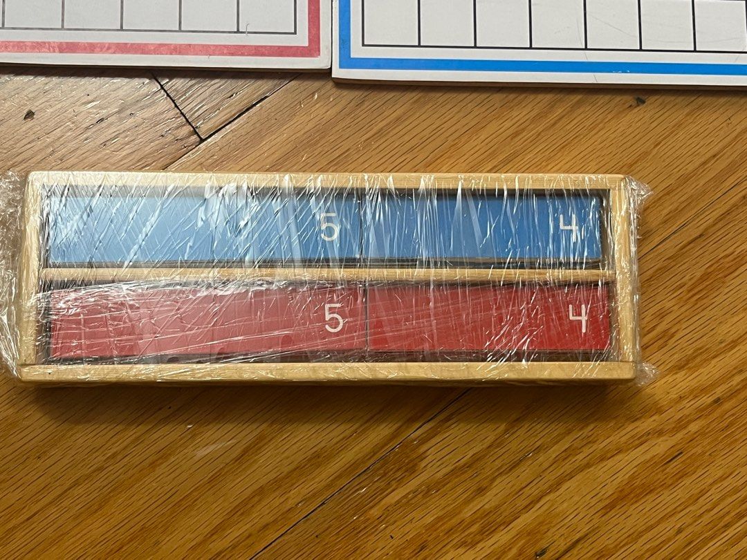 Montessori Math and Subtraction Strip Boards on Carousell