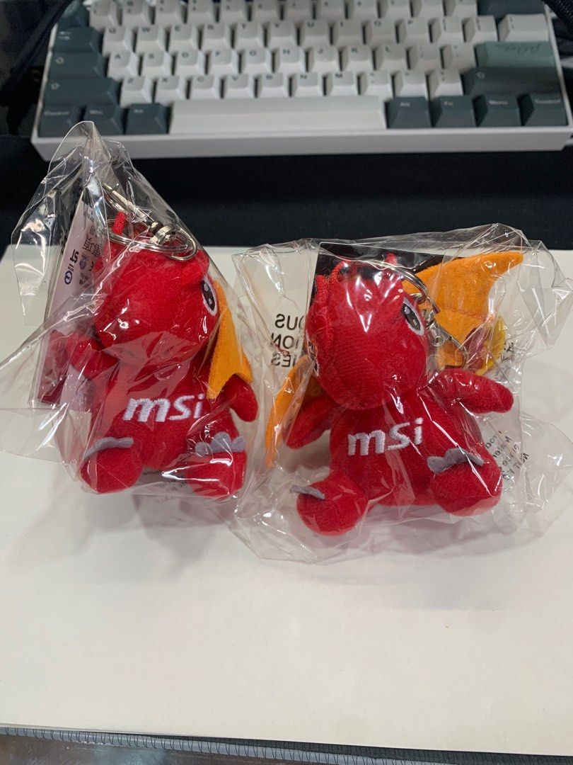 MSI Dragon Plush Toy, Hobbies & Toys, Toys & Games on Carousell