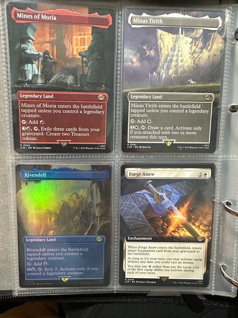 [MTG LTR] Magic the Gathering: Lord of the Rings, Hobbies & Toys, Toys ...