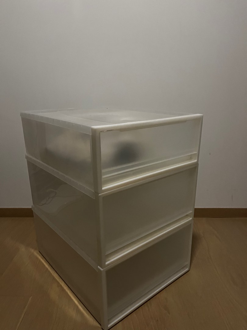 Muji drawer shelf's, Furniture & Home Living, Furniture, Shelves ...
