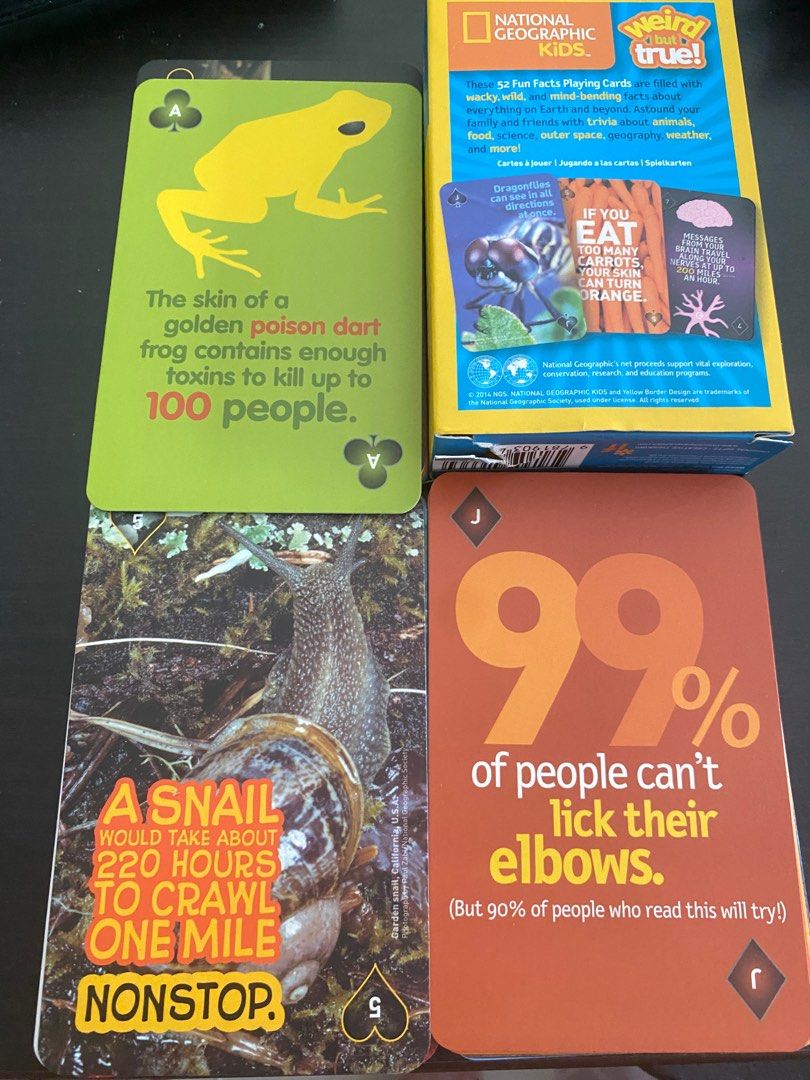 National Geographic fun fact cards primary science, Everything Else on ...
