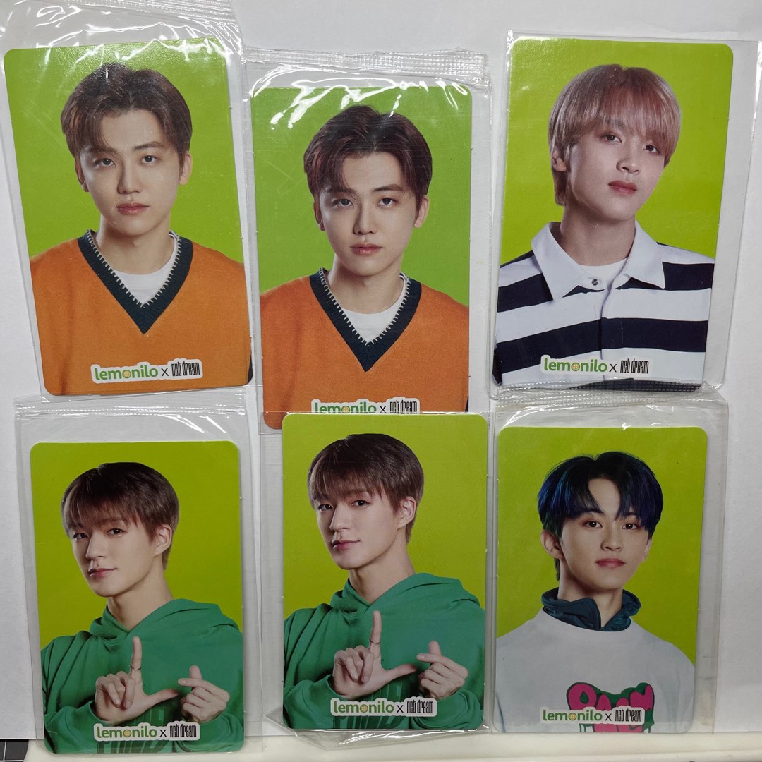 NCT Dream Photo cards PC Lemonilo, K-Wave di Carousell