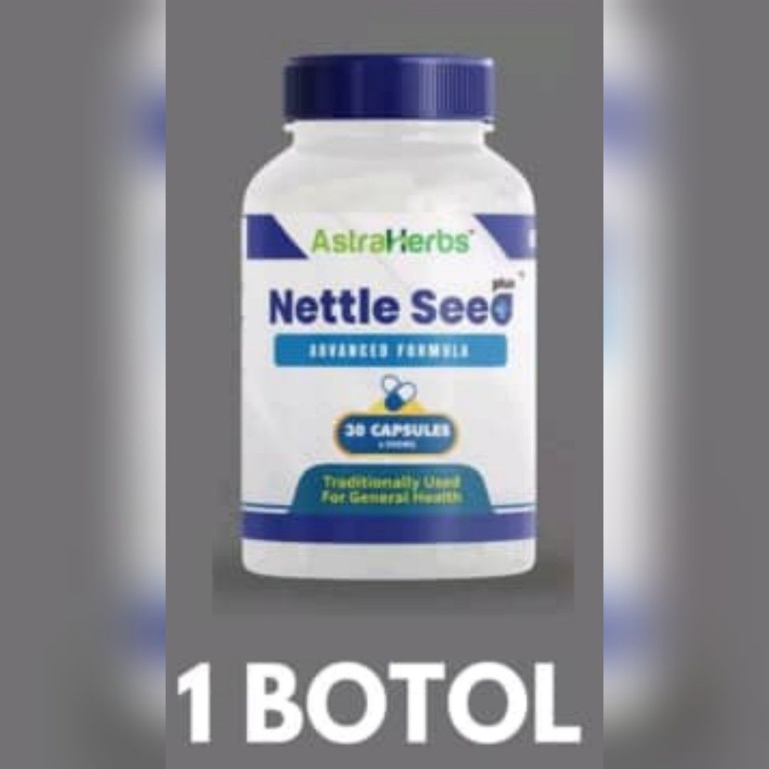 Nettle Seed Plus, Health & Nutrition, Health Supplements, Health Food ...