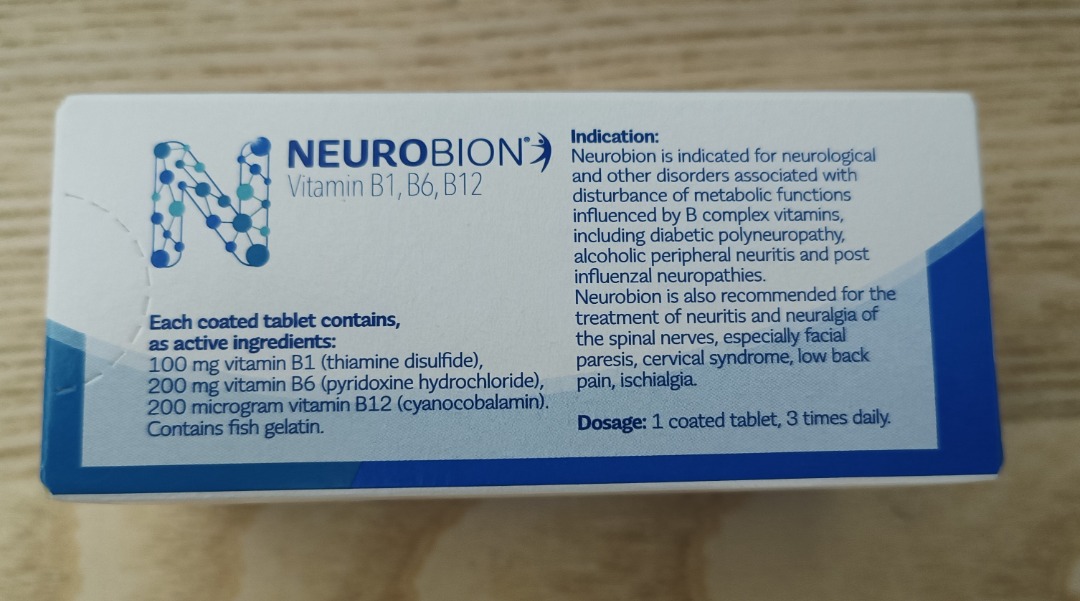 Neurobion Tablets, Health & Nutrition, Health Supplements, Vitamins ...