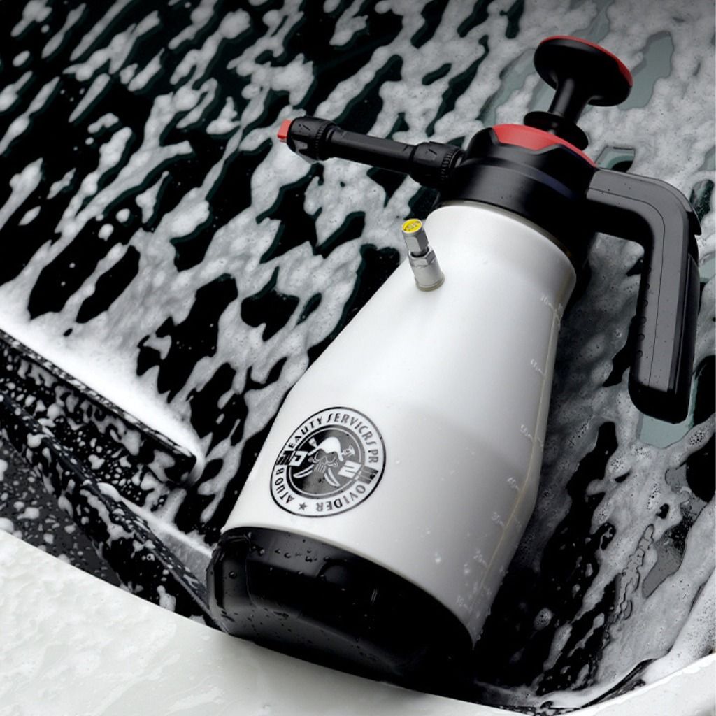 [New] Car Snow Foam Spray Washing Device With Pump Compressor Free Foam ...