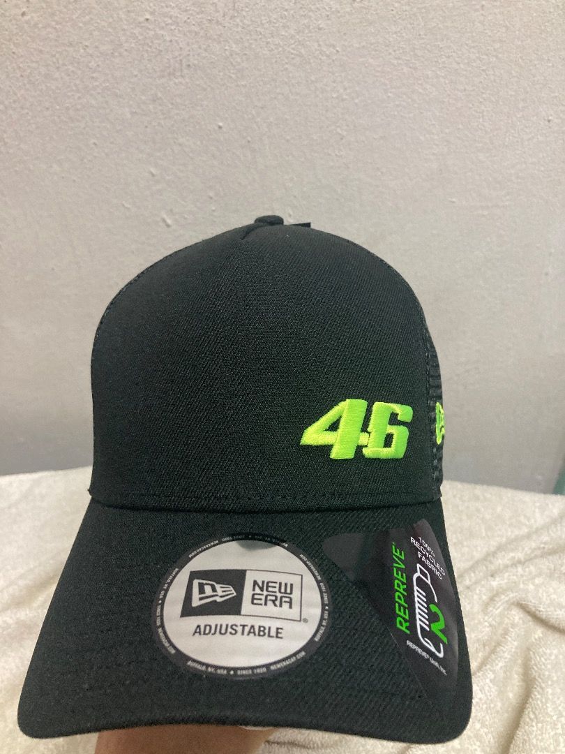 NE Trucker VR46 Team Logo Black Cap Baseball Cap Snapback Adjustable ...