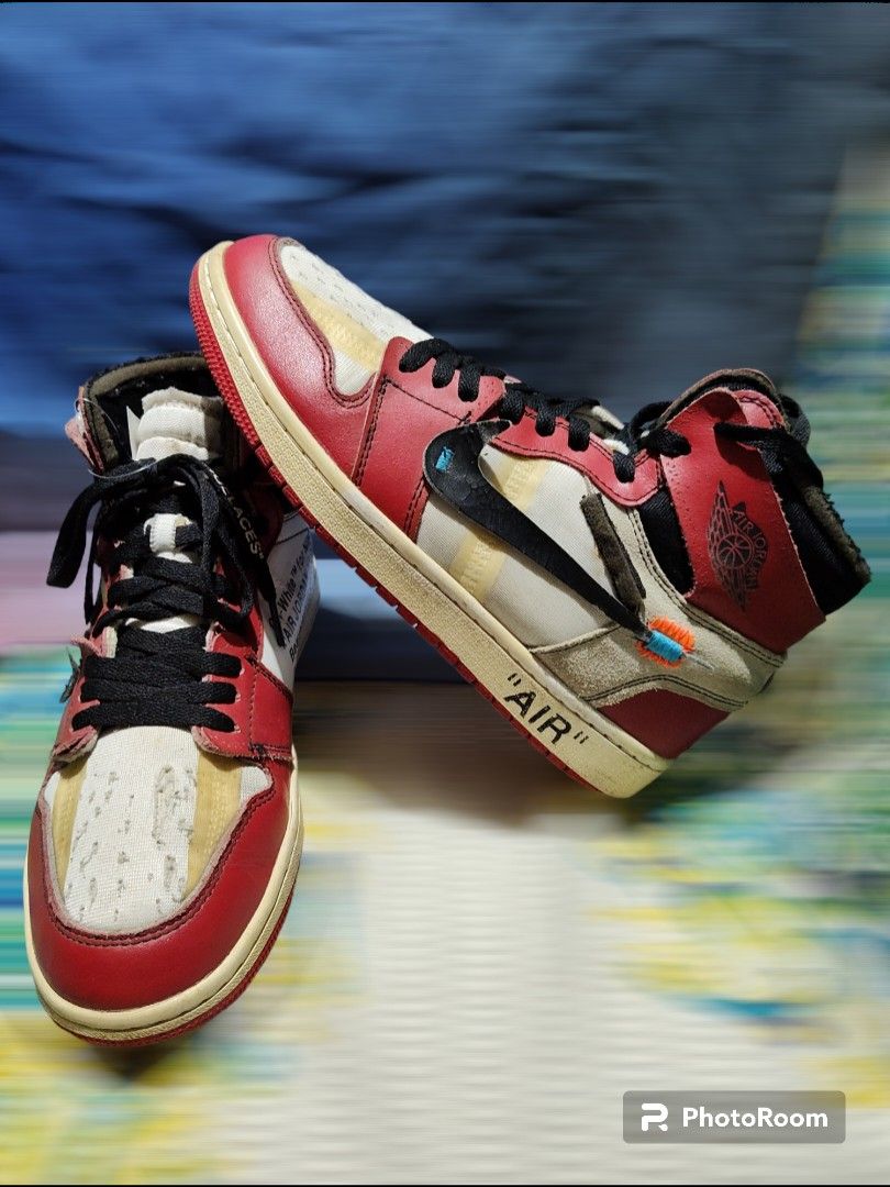 Nike the 10 Air Jordan 1 Nike X OFF-White Basketball Shoes/Sneakers ...