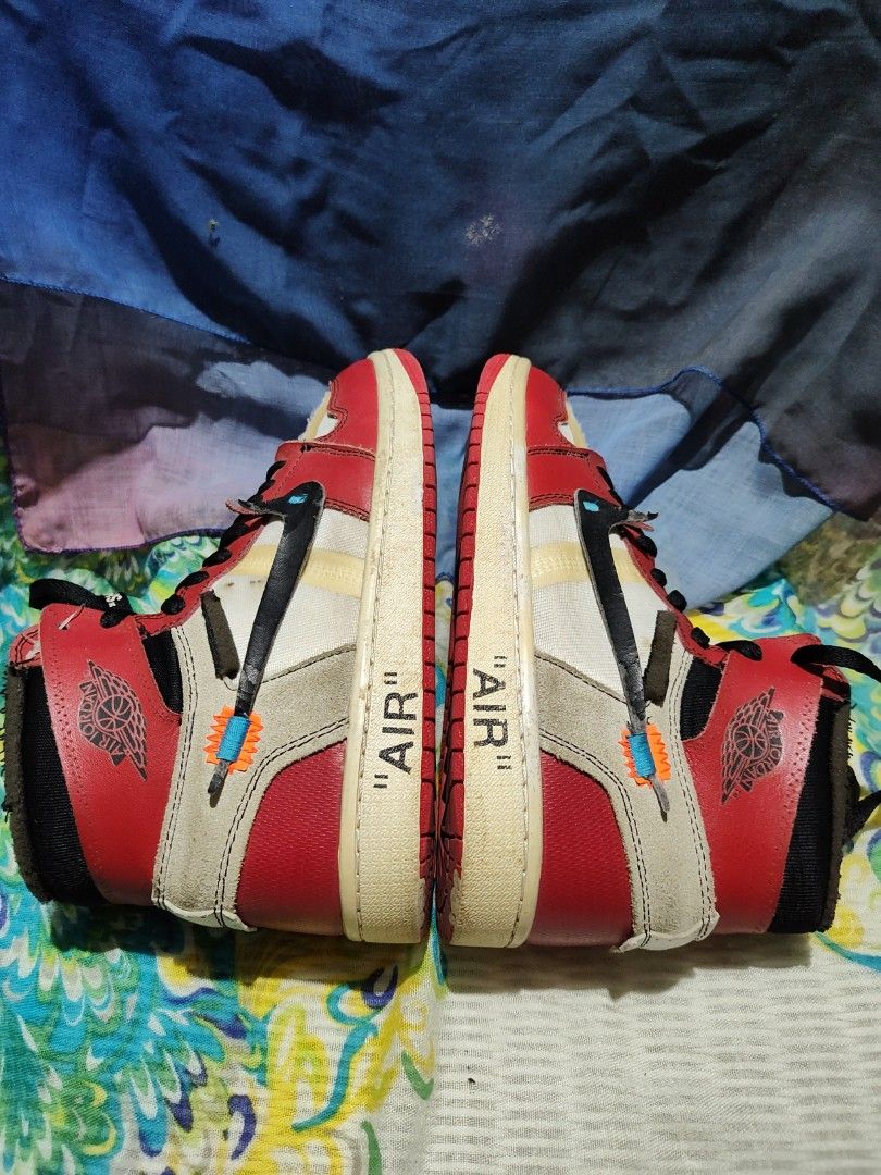Nike the 10 Air Jordan 1 Nike X OFF-White Basketball Shoes/Sneakers ...