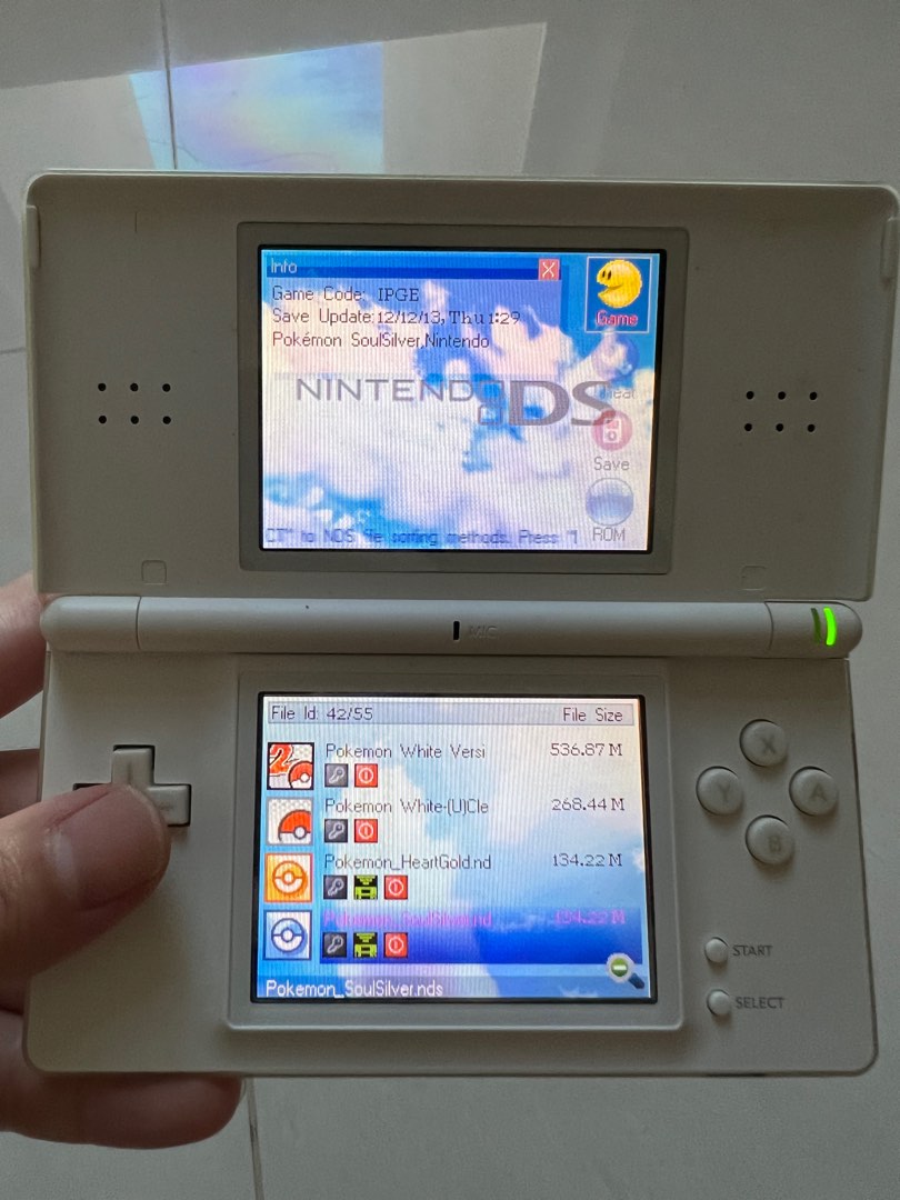 Nintendo DS + R4 Card (50 Games), Video Gaming, Video Game Consoles ...