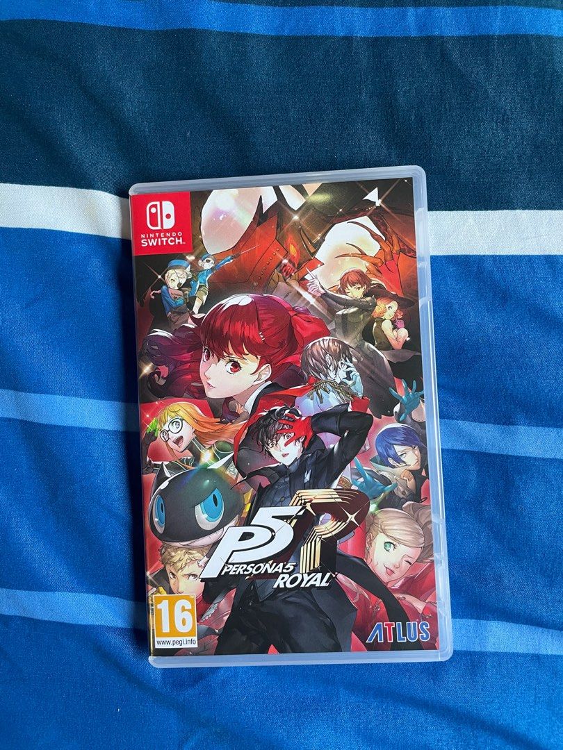 Nintendo Switch Oled + Persona 5 Royal, Video Gaming, Video Game ...