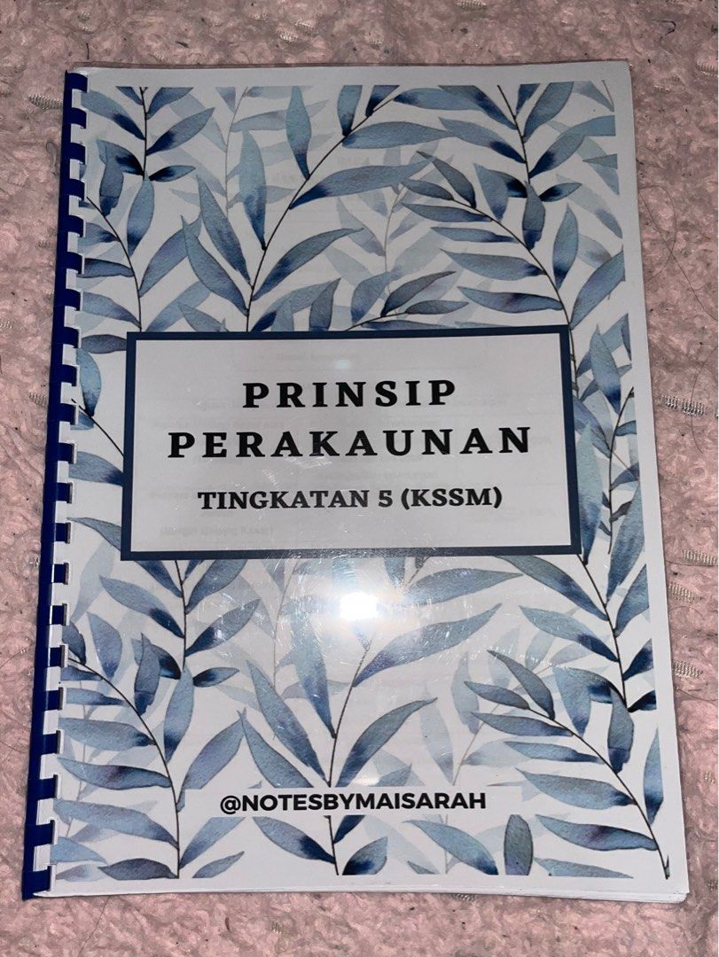 Nota Prinsip Perakaunan Tingkatan 5, Hobbies & Toys, Books & Magazines ...