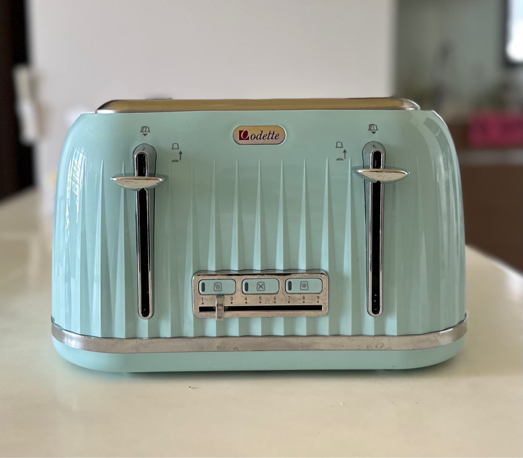Odette Retro 4 Slice Toaster (T382D), TV & Home Appliances, Kitchen ...