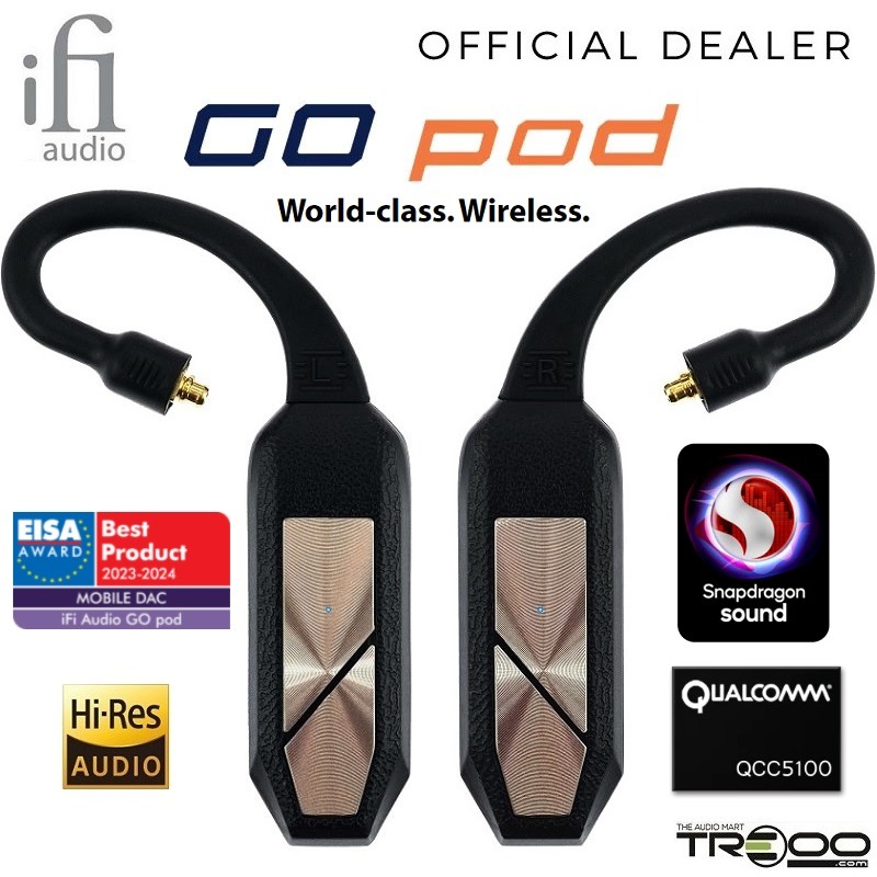 [Official] iFi GO pod 2-Pin / MMCX True Wireless Bluetooth Adapter ...