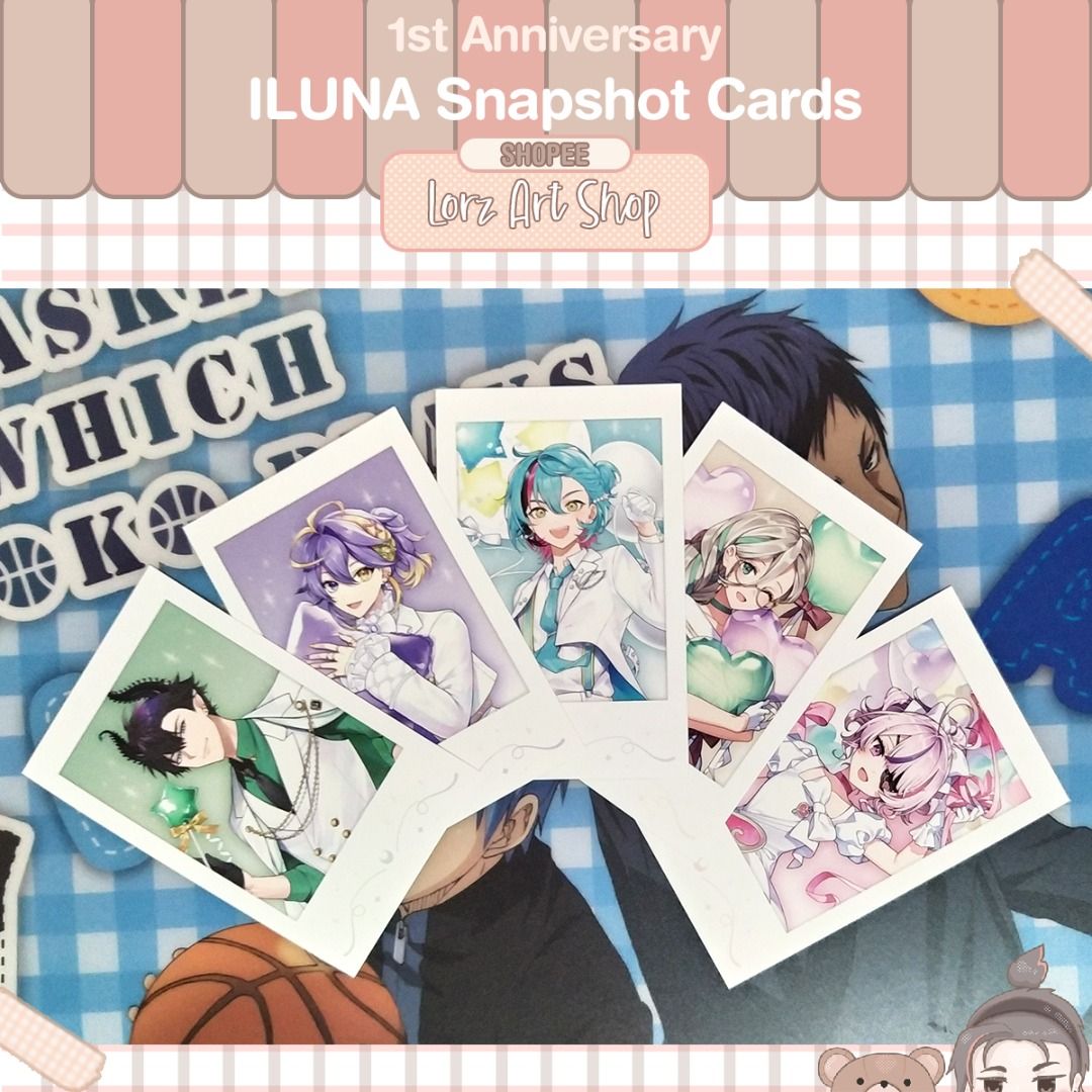 Official ILUNA First Anniversary Goods Snapshot Card NIJISANJI EN ...