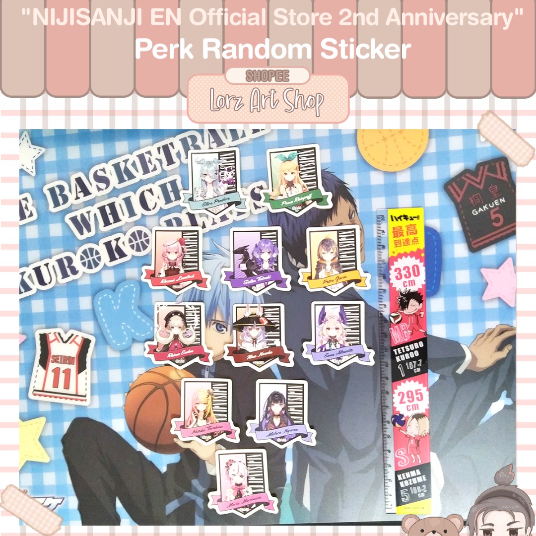 Official Perk Random Sticker NIJISANJI EN Store 2nd Anniversary on ...