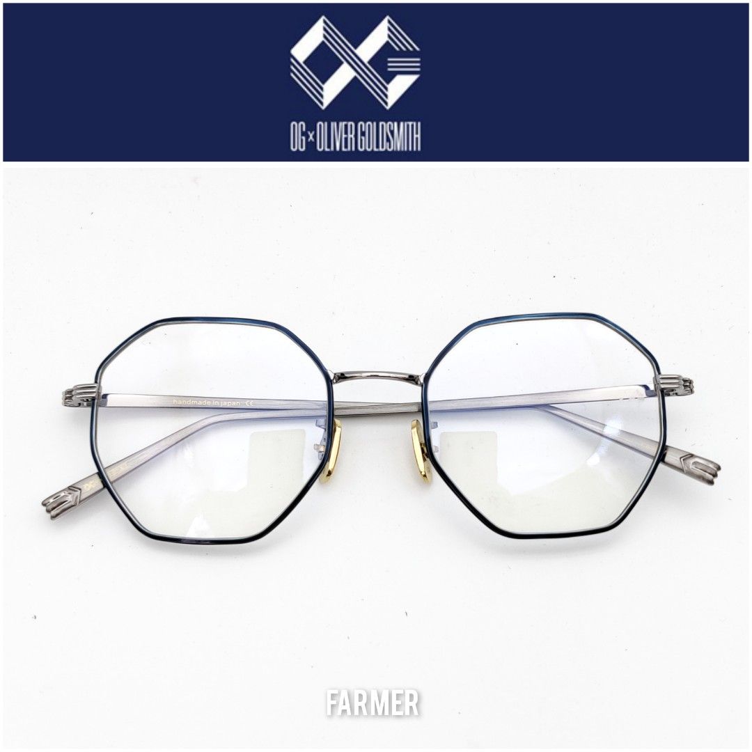 Og x Oliver goldsmith titanium spectacles farmer, Men's Fashion ...